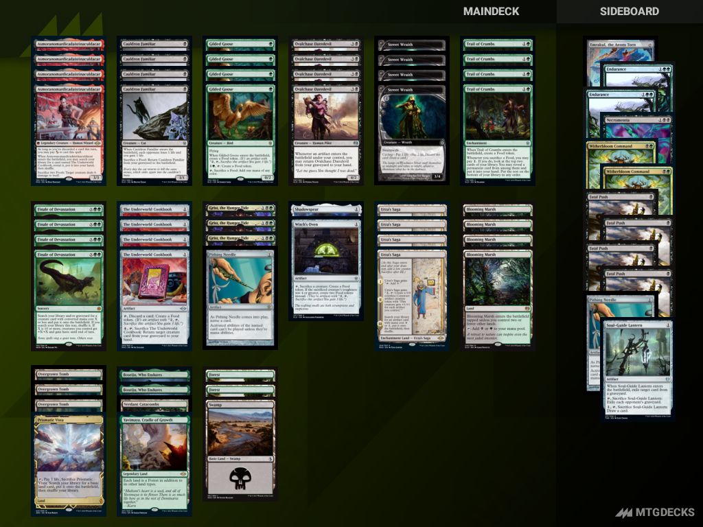 Modern Golgari Sacrifice deck by _narukamikun • MTG DECKS