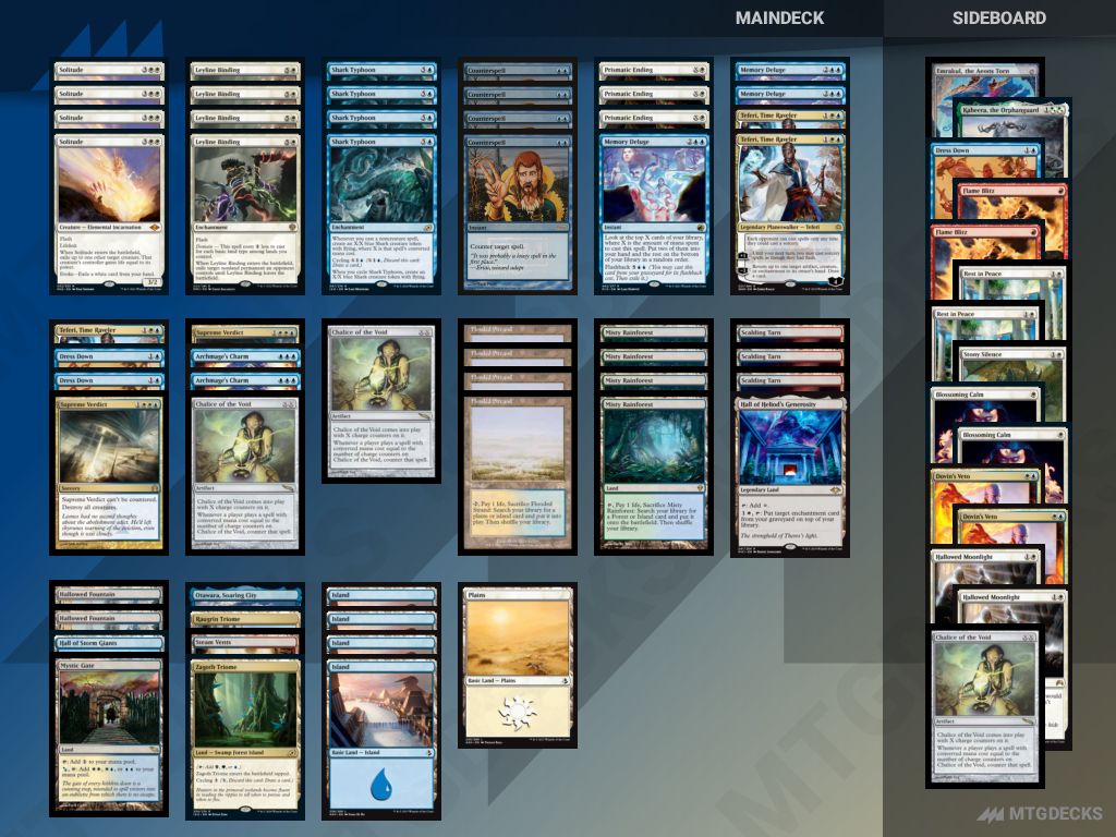 Modern UW Control deck by Nikito18 • MTG DECKS