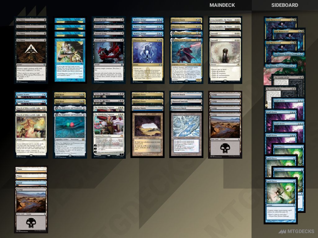 MTG Standard Brother's War Esper Urza top decks • MTG DECKS