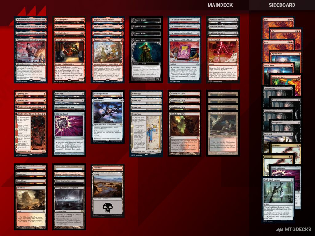 Modern Asmo Dragon deck by calebdmtg • MTG DECKS