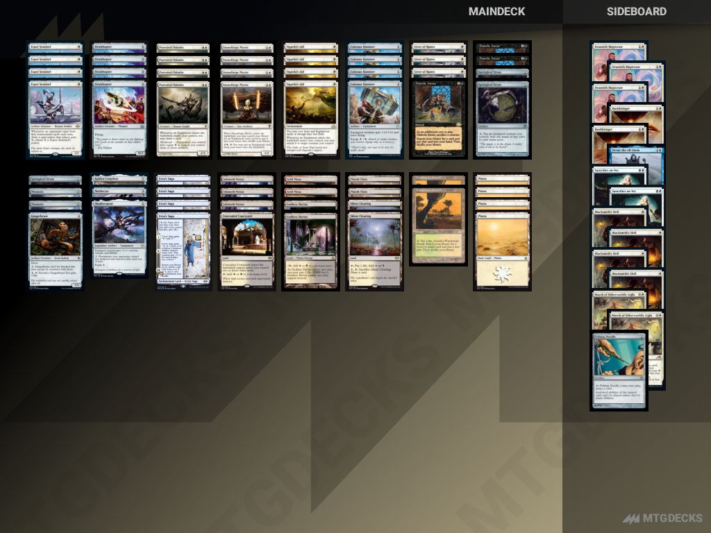 Modern Hammer Time deck by Disgruntled_Elk • MTG DECKS