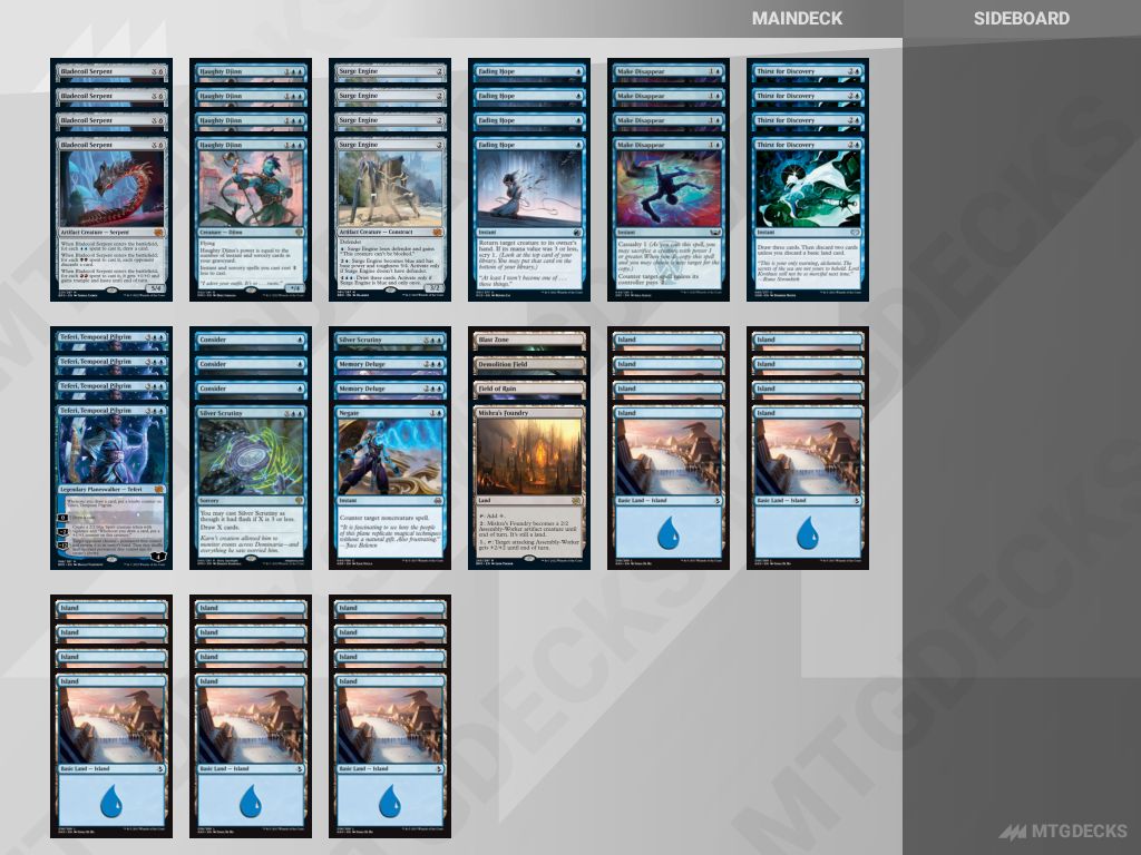 Arena Standard Whoknows? deck by chocobo_canyon • MTG DECKS