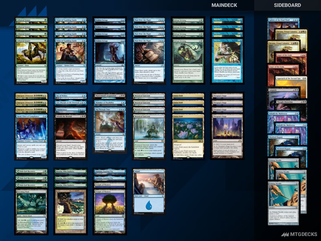 Pioneer Lotus Field Combo deck by shohei kiyota • MTG DECKS