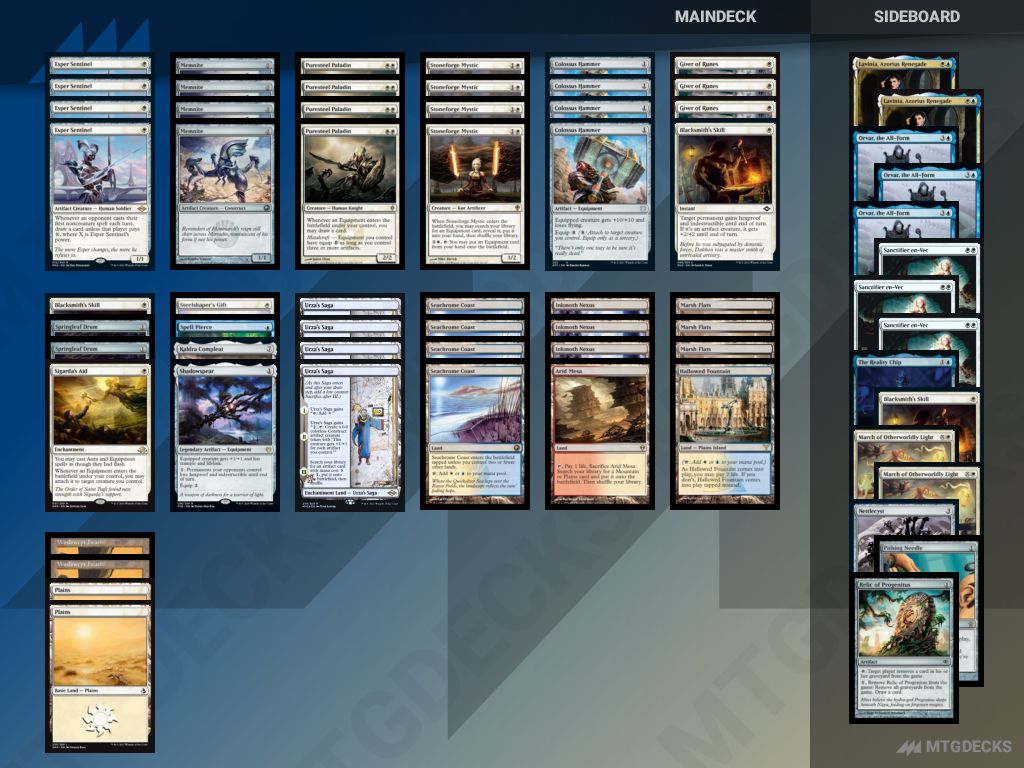 Modern Hammer Time deck by Laplasjan • MTG DECKS