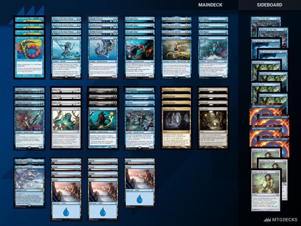 Modern Merfolk deck by pintumtg • MTG DECKS