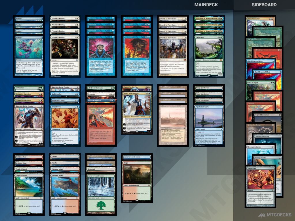 Legacy Four-color Control deck by Shuto Yoshimatsu • MTG DECKS
