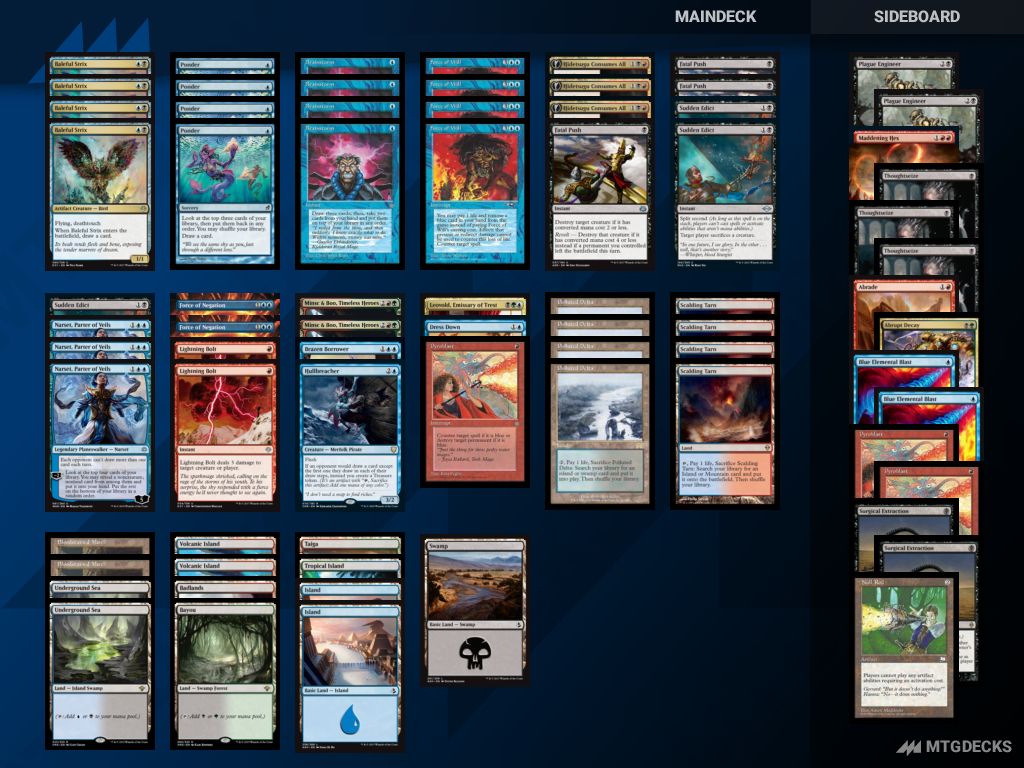 Legacy Four-color Control deck by Sho Hayakawa • MTG DECKS