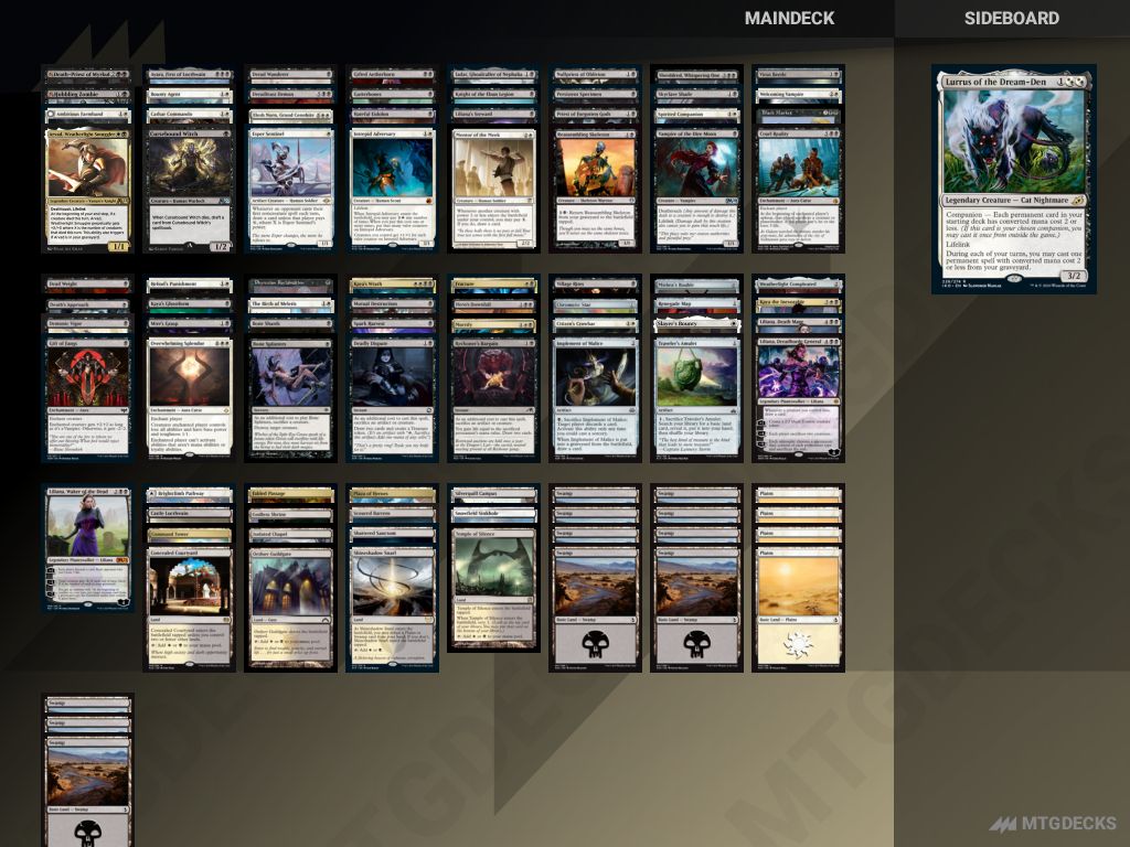 Historic-Brawl Lurrus Aggro with heavy follow through deck by ...