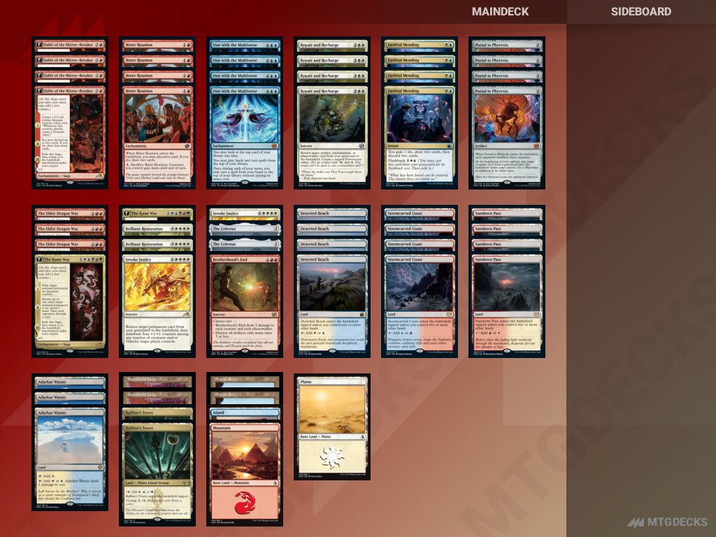 Arena Standard uno deck by Tiago Costa • MTG DECKS