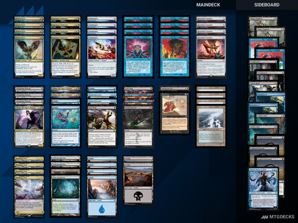 Legacy Ninja deck by Nagai Rinto • MTG DECKS