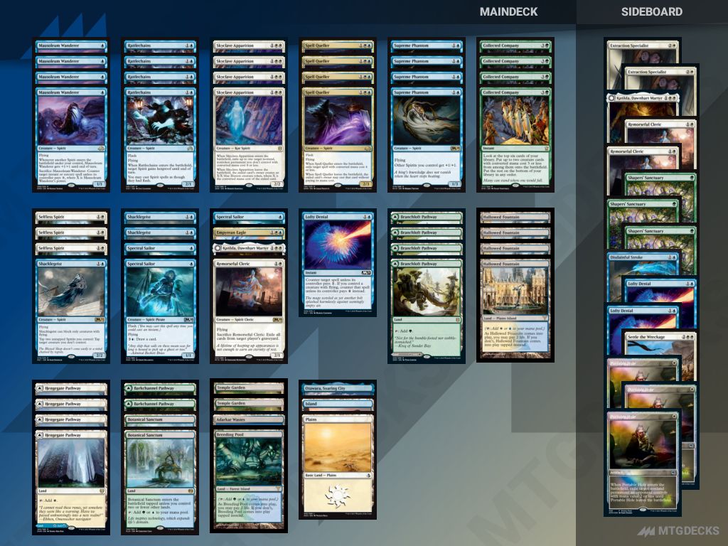 Pioneer Spirit deck by Moriyama Junki • MTG DECKS