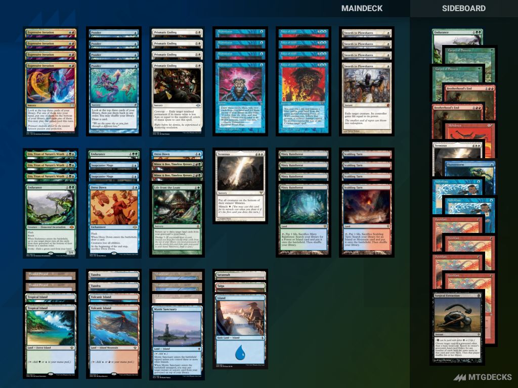 Legacy Four-color Control deck by Hank Zhong • MTG DECKS