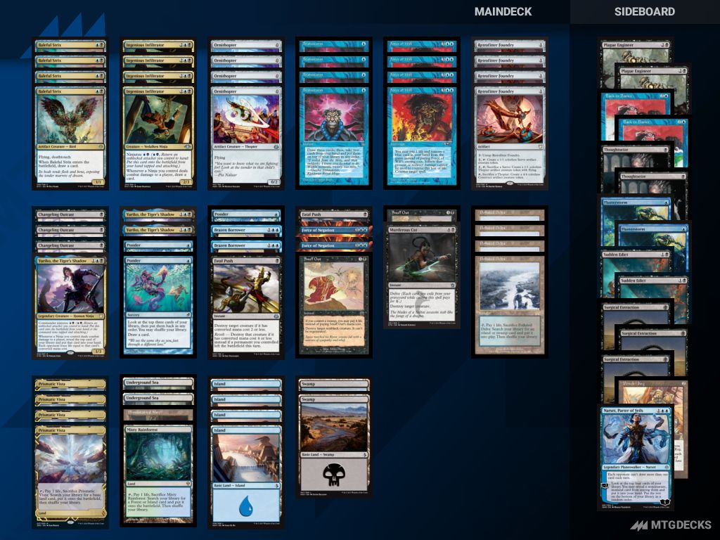 Legacy Ninja deck by Nagai Rinto • MTG DECKS
