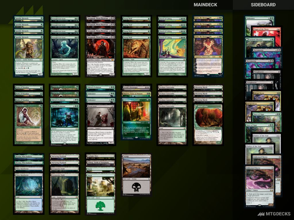 Modern Yawg Chord deck by Dylan Gregory-Martin • MTG DECKS