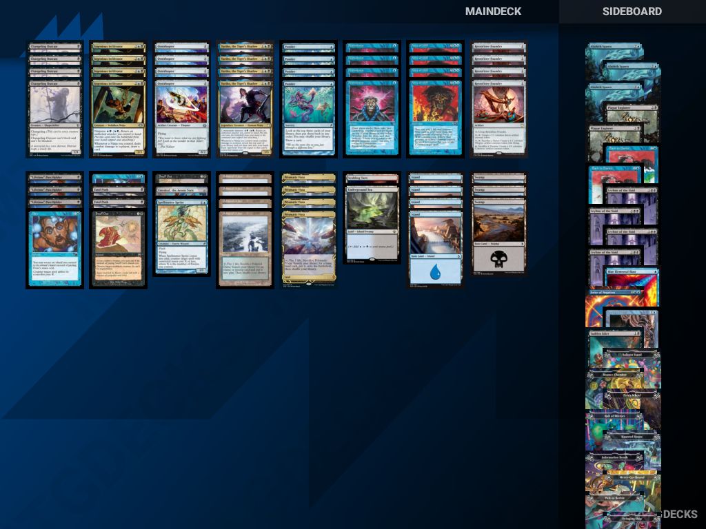 Legacy Ninja deck by Shimura Kaito • MTG DECKS