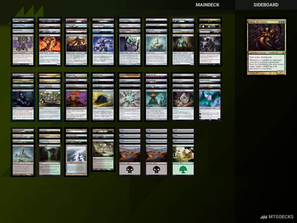 Commander Glissa, the Traitor deck by dezviper • MTG DECKS