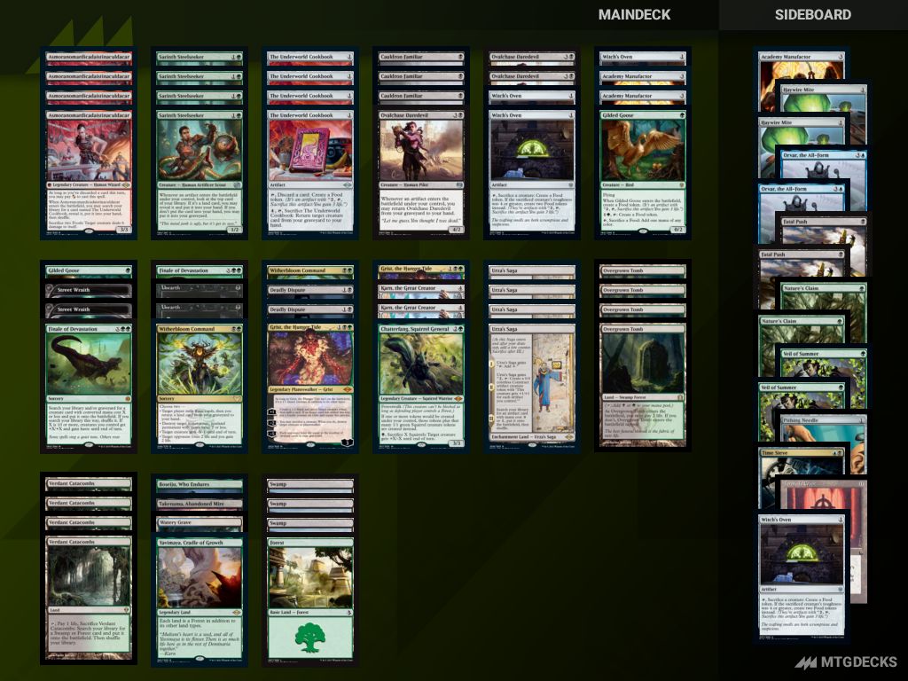 Modern Asmofood deck by Lorenzo De Angelis • MTG DECKS