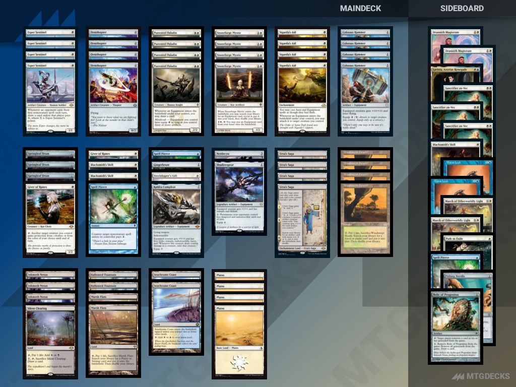 Modern Hammer Time deck by Jack Potter • MTG DECKS