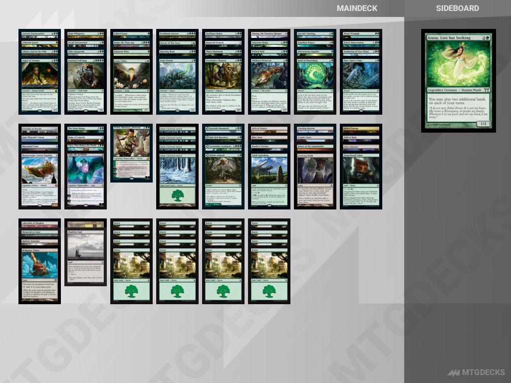Historic-Brawl [Historic Brawl] Azusa deck by Coft • MTG DECKS
