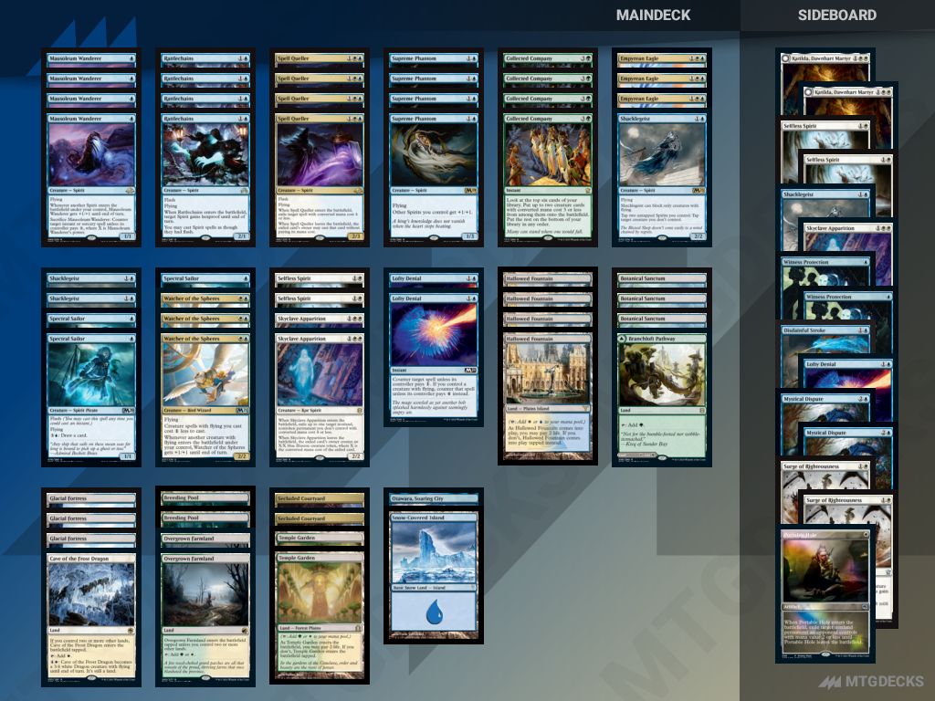 Pioneer Spirit deck by Tsukiyama Taku • MTG DECKS