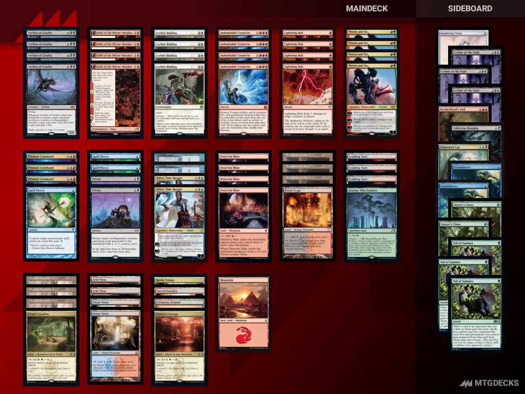 Modern Reanimate deck by Sakamoto Kazuma • MTG DECKS