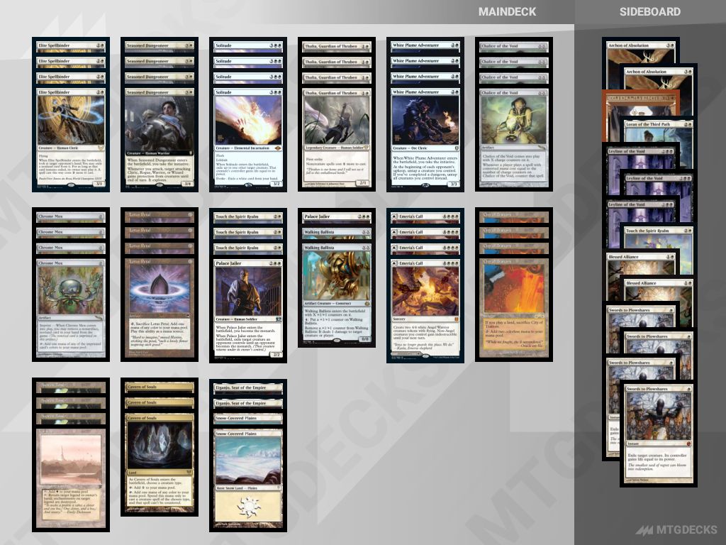 Legacy Mono White Initiative deck by McWinSauce • MTG DECKS