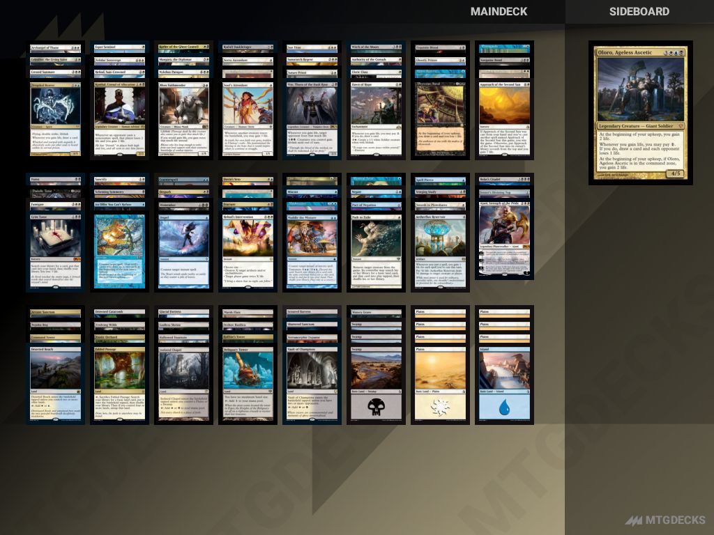 Commander Oloro deck by Paragon • MTG DECKS