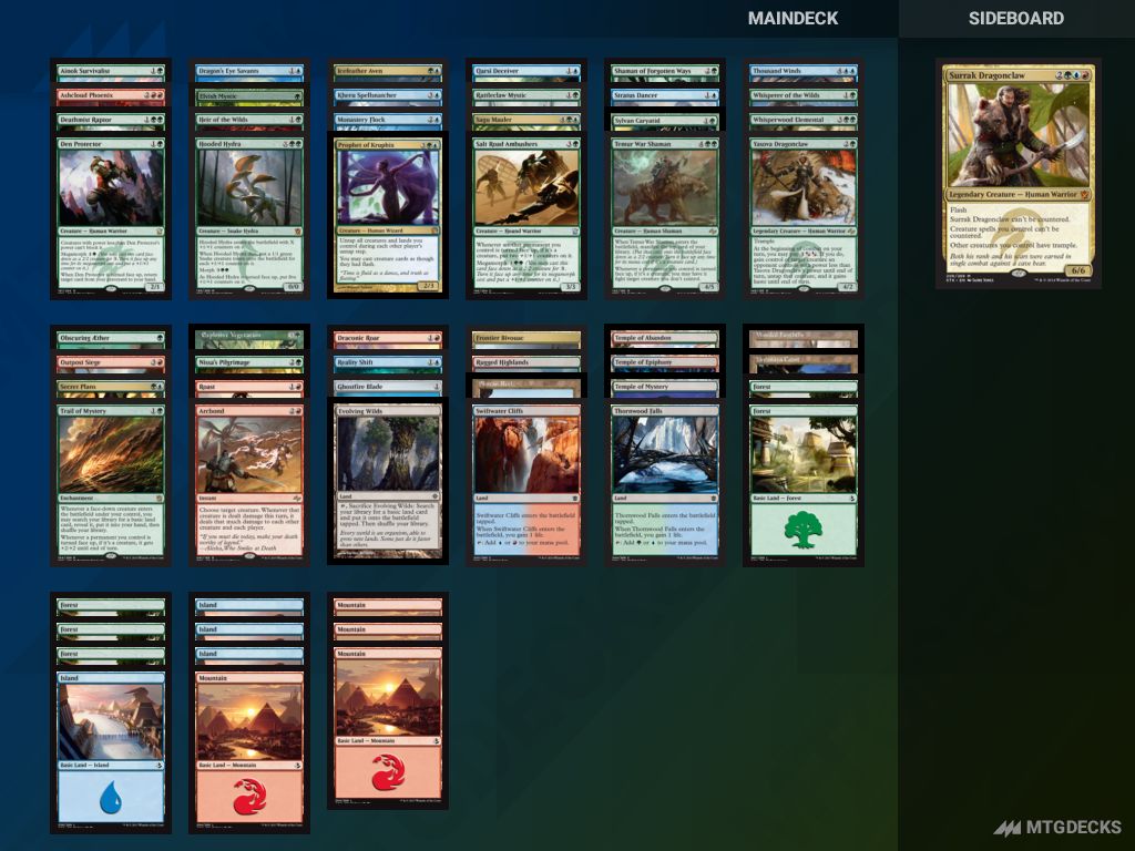 Brawl Morphin' with Surrak deck by Bwearmp • MTG DECKS