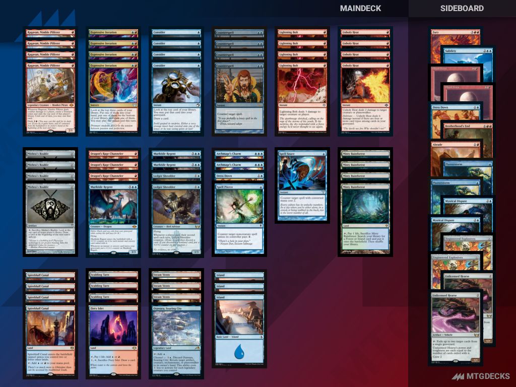 Modern Counter Monkey deck by Hiura Ryouji • MTG DECKS