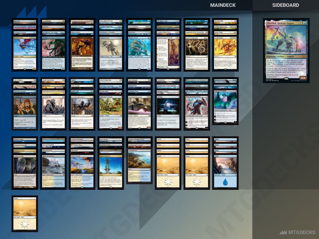 Commander Shorikai Reanimator deck by DoubleThomas • MTG DECKS
