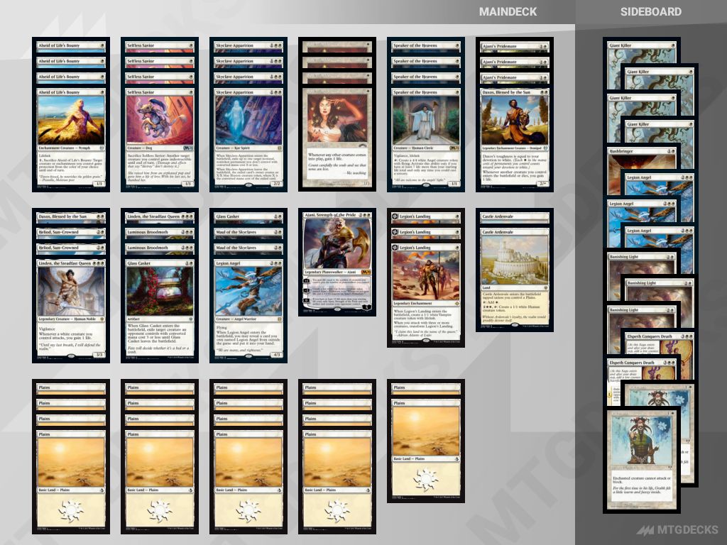 Arena Historic Mono-White Aggro deck by Landlord PoM PoM • MTG DECKS