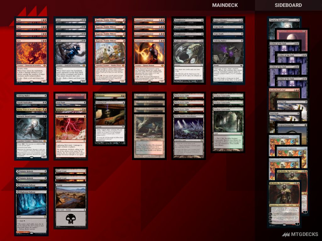 Modern Rakdos Scam deck by Myorin • MTG DECKS