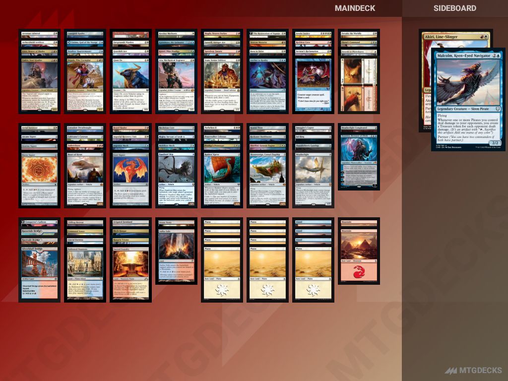 Commander RUW Vehicles deck by anythingarax • MTG DECKS