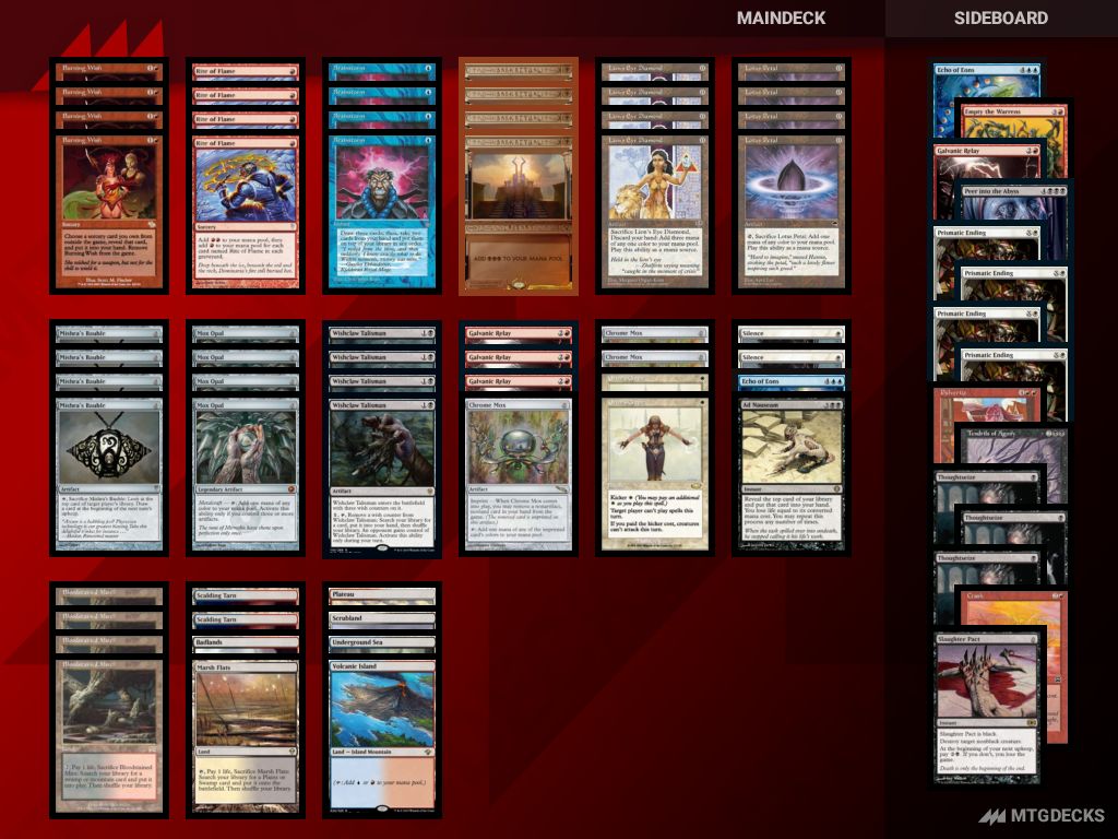 Legacy TES deck by Bryant_Cook • MTG DECKS