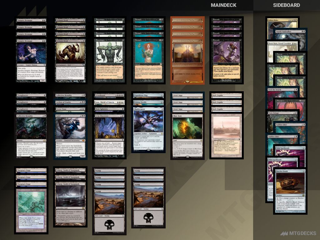 Legacy Hybrid Combo deck by Yamashita Rino • MTG DECKS