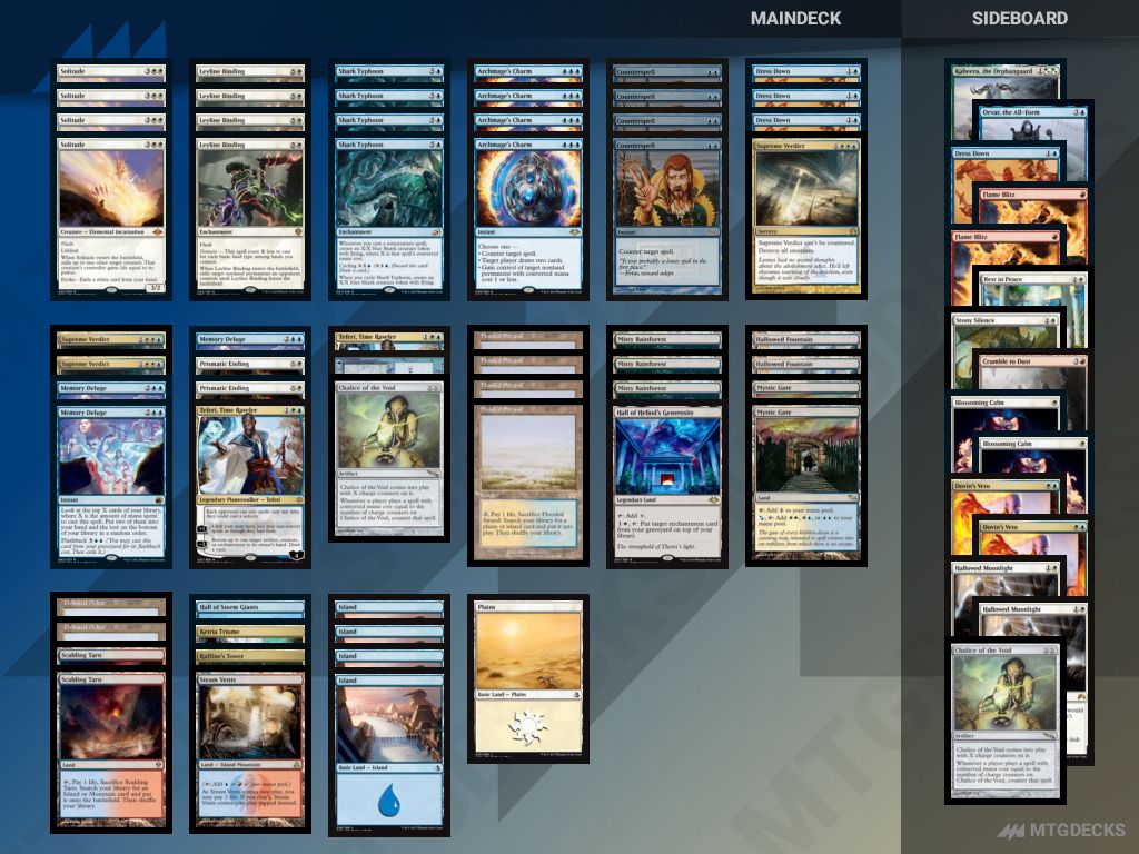 Modern UW Control deck by WaToO • MTG DECKS