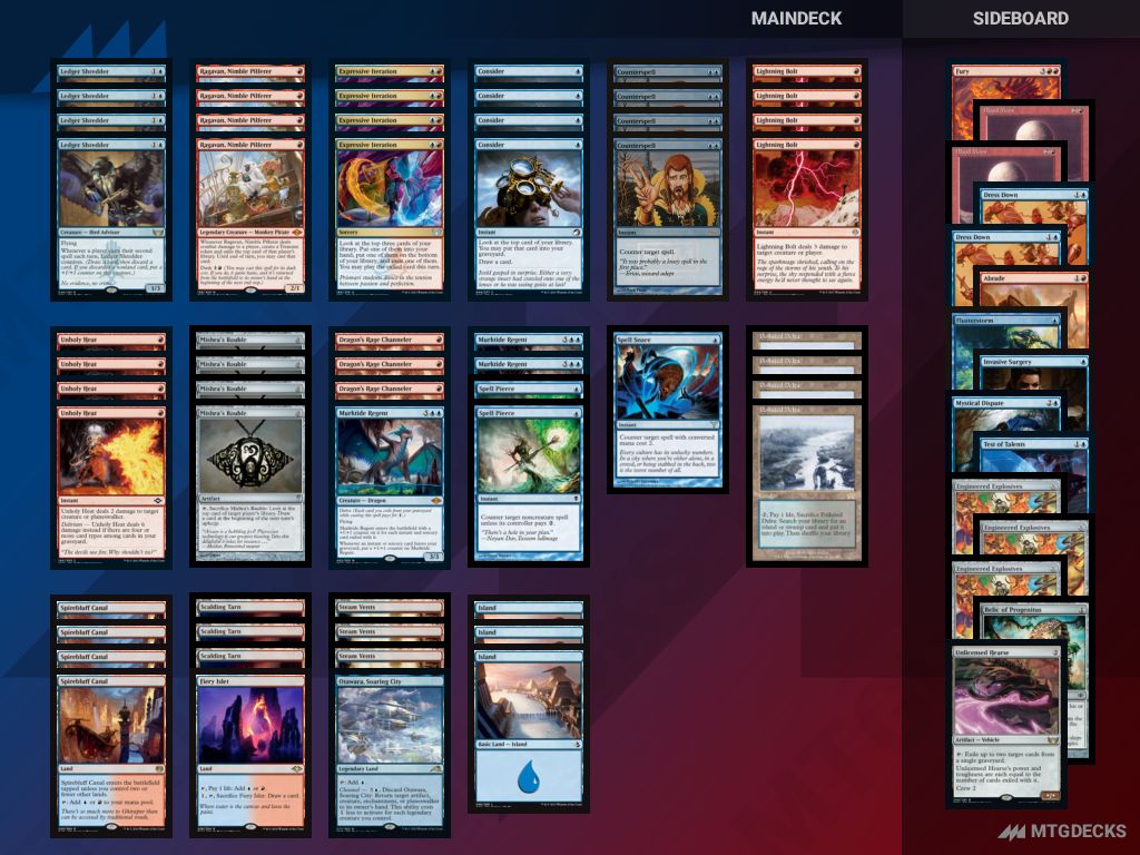 Modern UR Murktide deck by Maxime Auger • MTG DECKS