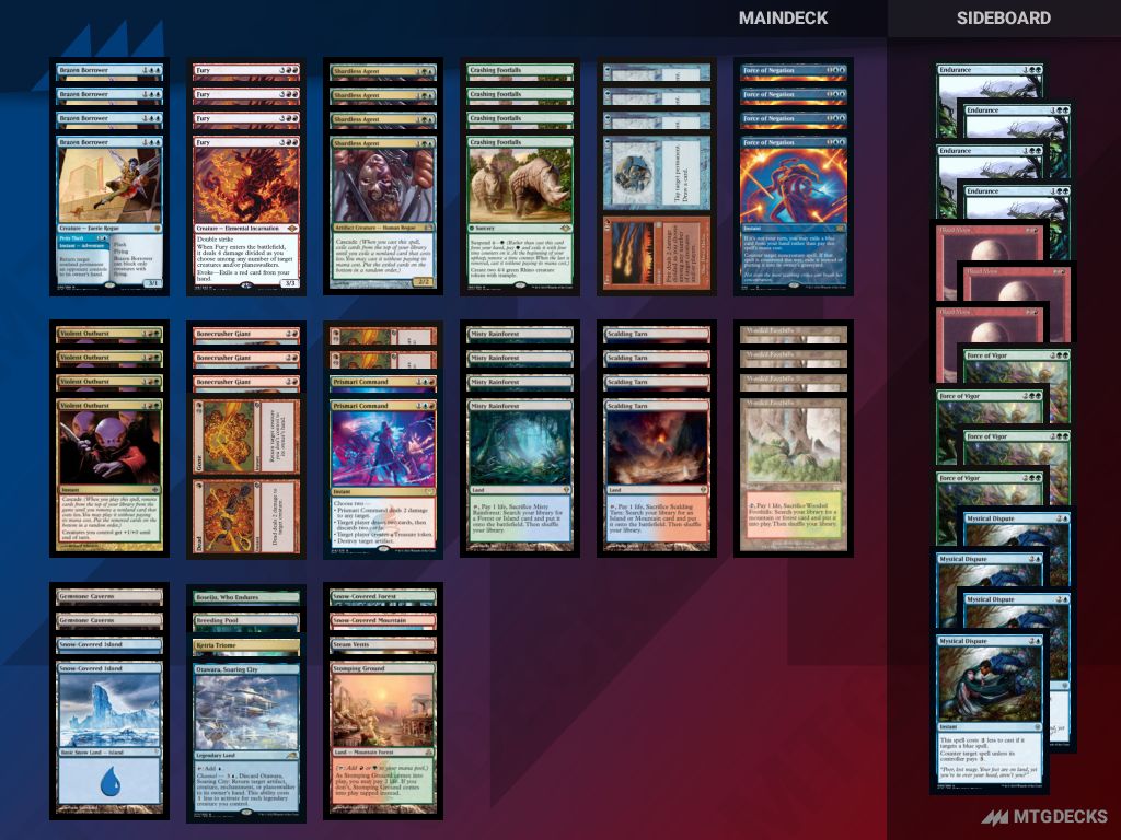Modern Temur Cascade deck by Lord_Beerus • MTG DECKS