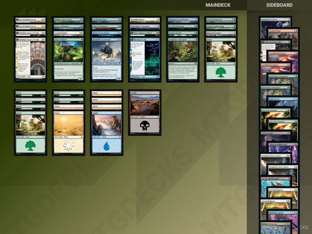 Arena Standard TEAM CAT NEO deck by Haunter_X • MTG DECKS