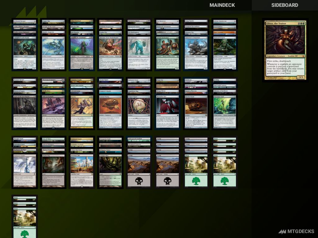 Commander Glissa, the Traitor deck by KYOTO • MTG DECKS