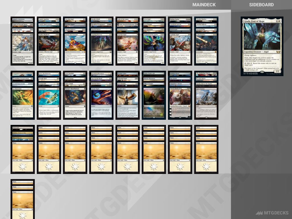 Historic-Brawl Giada deck by Anabeth091 • MTG DECKS