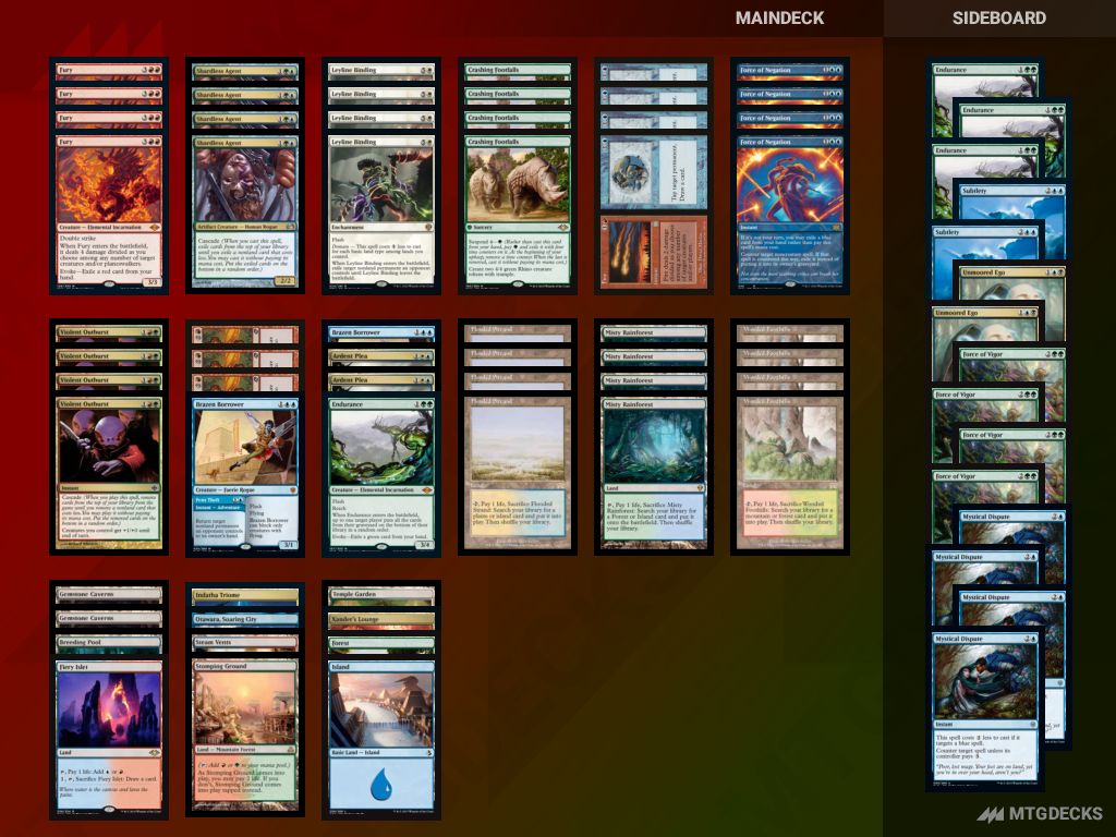 Modern Four-Color Rhinos deck by Giacomo Colombo • MTG DECKS
