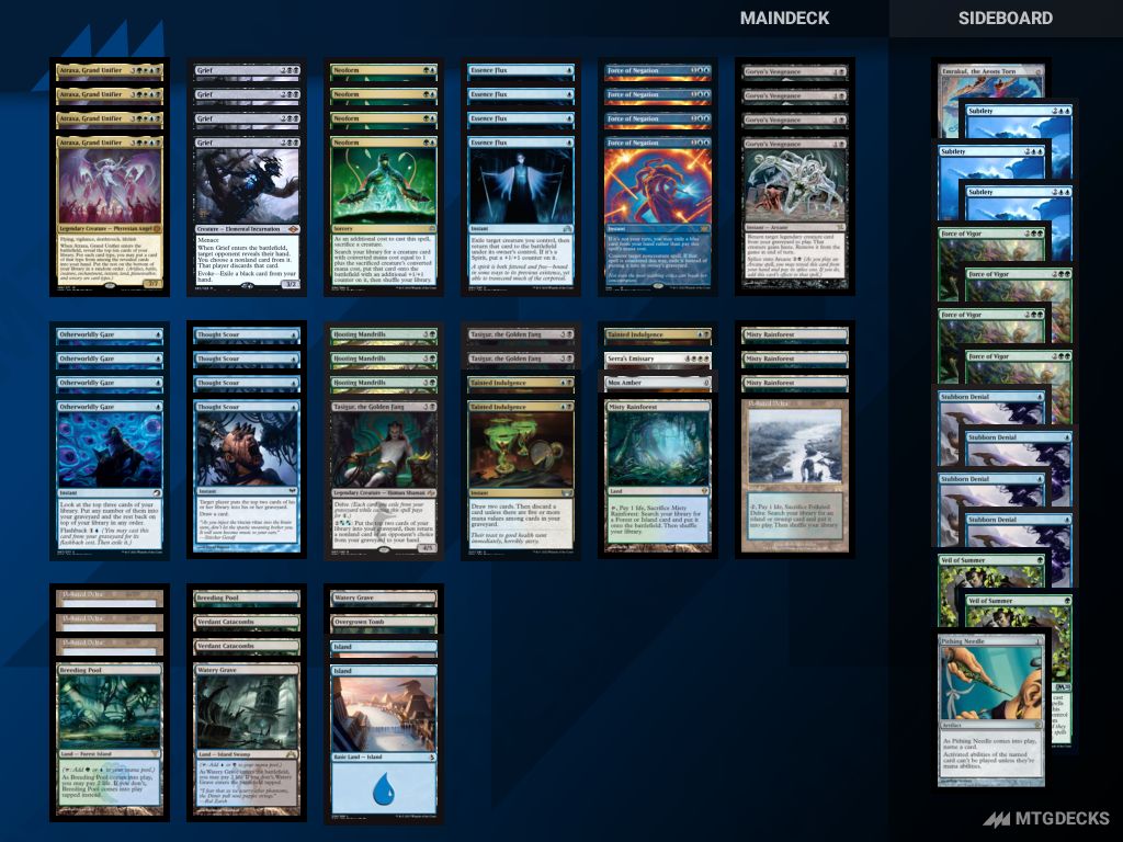 Modern atraxa neoform (2) deck by aspiringspike • MTG DECKS