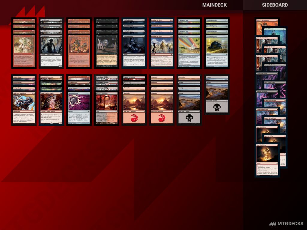 Pauper Moggwarts deck by SmokingDeluxe • MTG DECKS