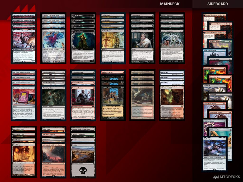 Modern Asmo reanimate deck by larrynxx • MTG DECKS