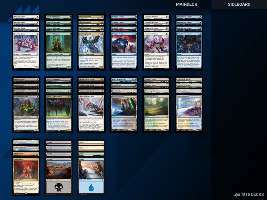 MTG Standard Phyrexia 4 Color Proliferate top decks • MTG DECKS
