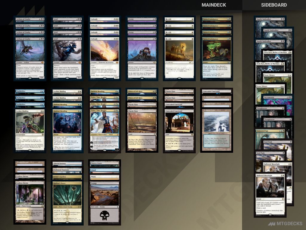 Modern Reanimate deck by kitamura kazuki • MTG DECKS