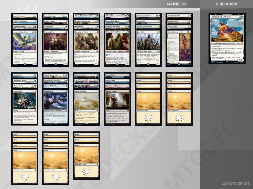 Brawl Heliod, Sun-Crowned deck by apogee • MTG DECKS