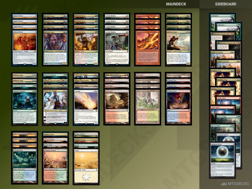 Modern Tribal Zoo deck by Ikeda Takuma • MTG DECKS