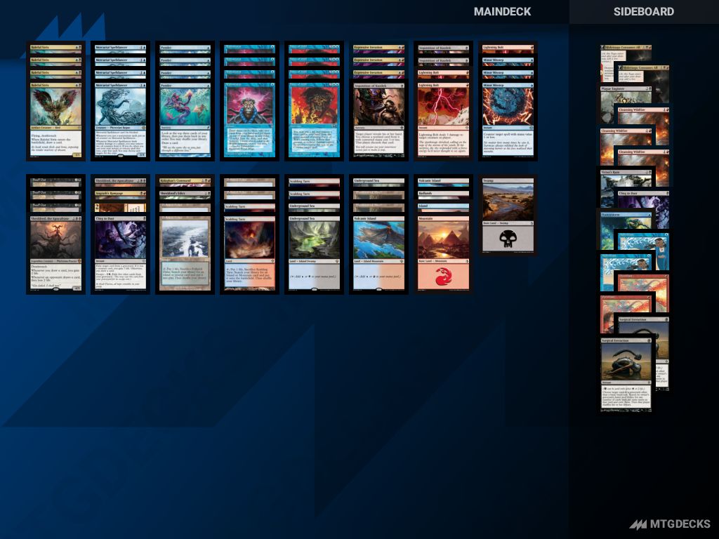 Legacy Grixis Control deck by Collomb-muret Frederic • MTG DECKS